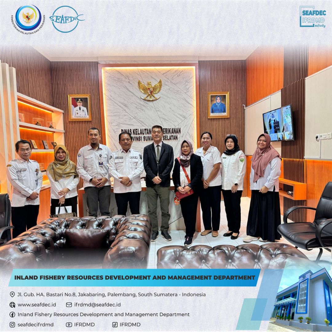 IFRDMD Audiences with Marine and Fisheries Service of South Sumatra ...