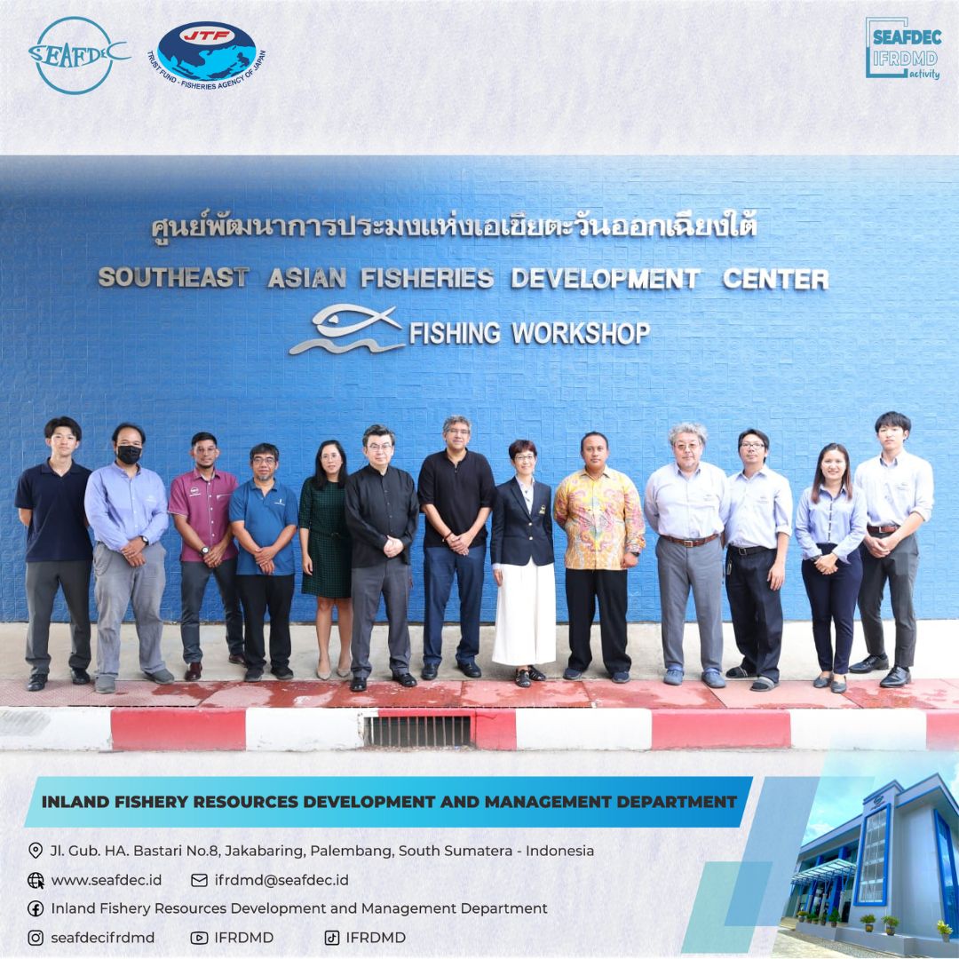 SEAFDEC/IFRDMD staff participates in the SEAFDEC Technical Workshop ...