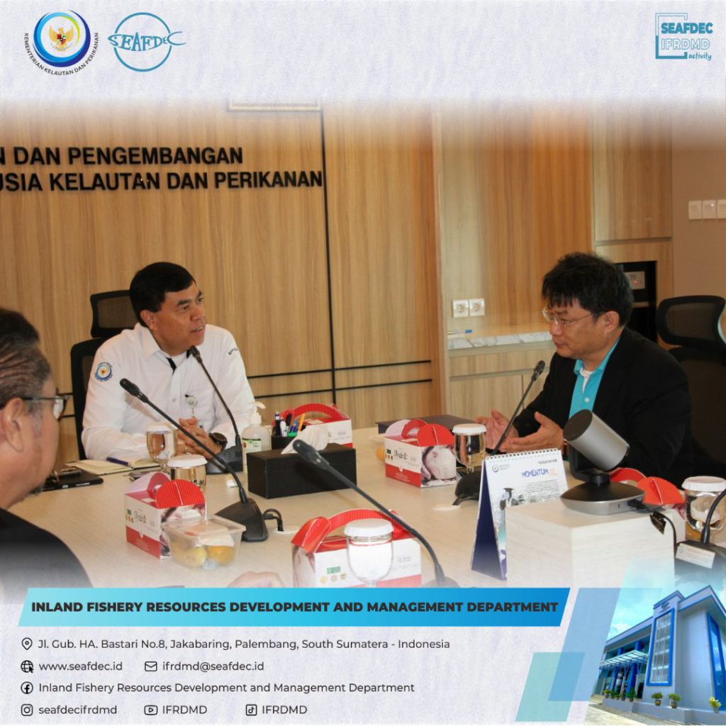 SEAFDEC paid a courtesy visit to the Director General of the Ministry ...