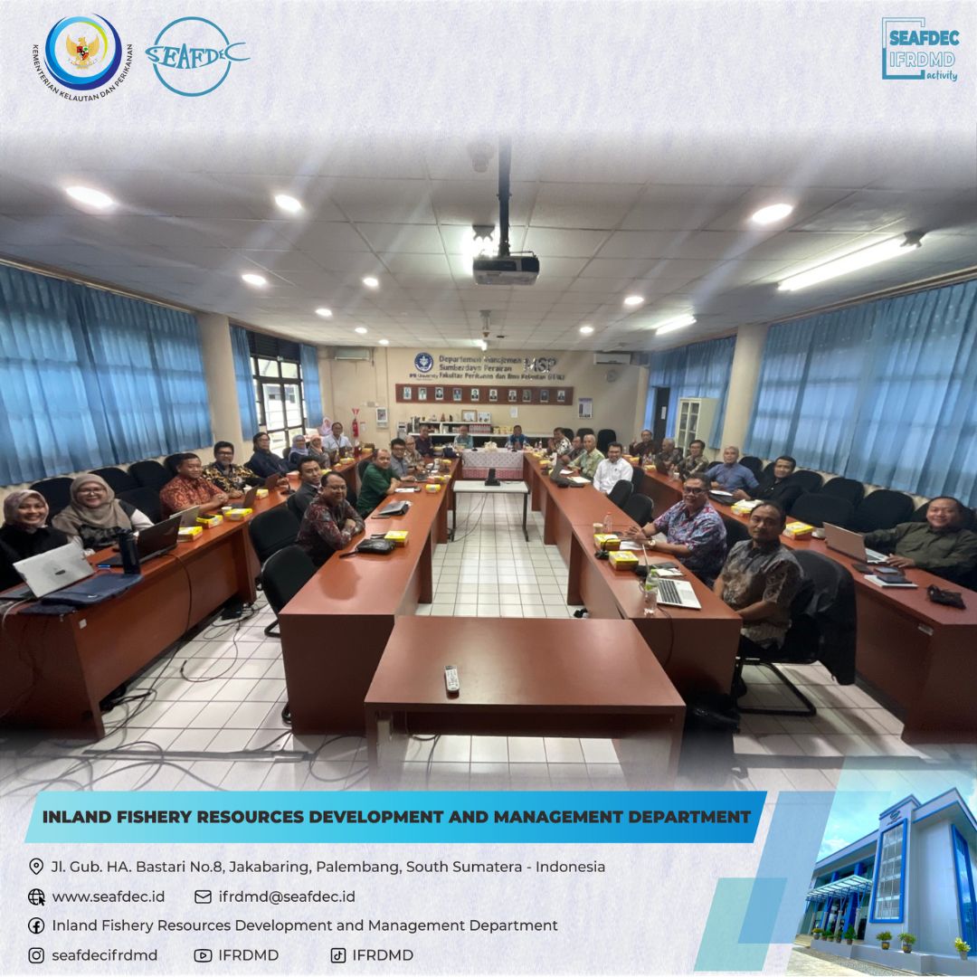 SEAFDEC/IFRDMD Contributes to Strengthening Inland Fisheries Research ...