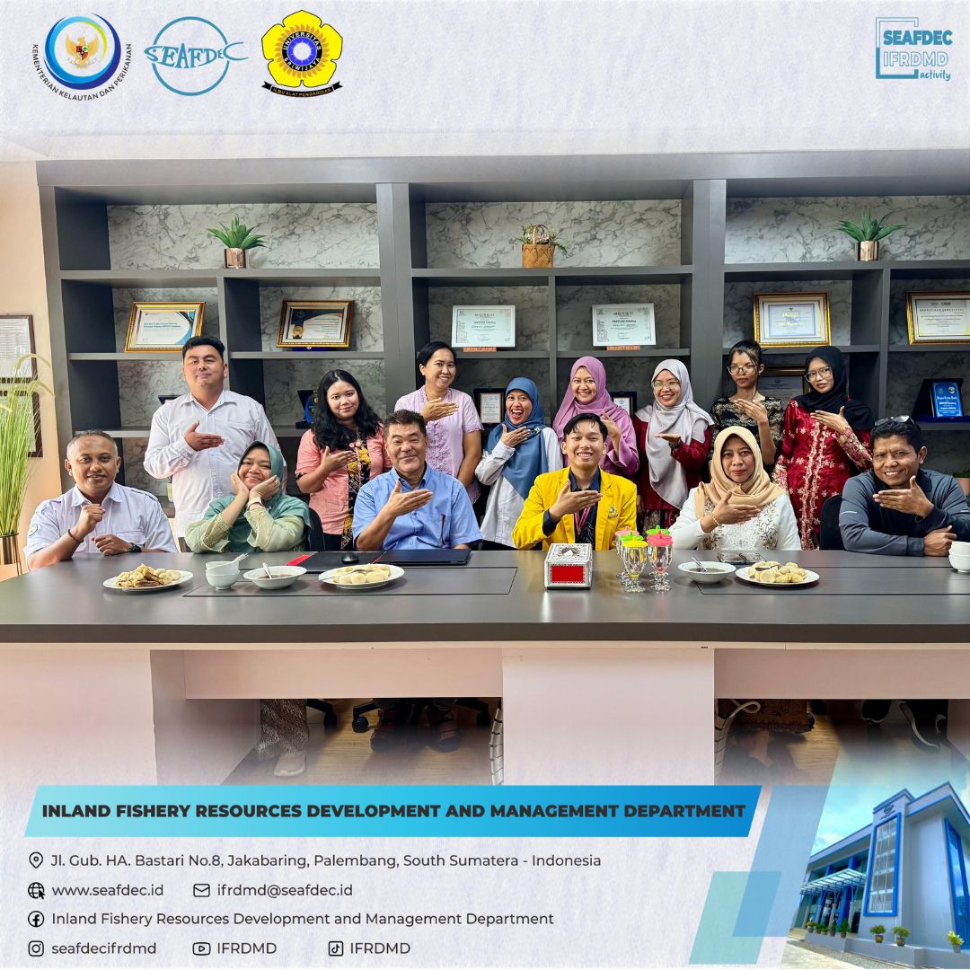 SEAFDEC/IFRDMD Supports Student Development through Internship Program ...